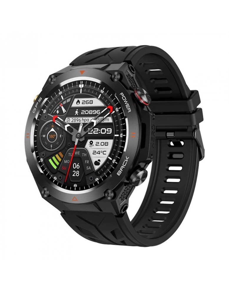 מתנה + COLMI V75 GPS שעון פעילות חכם בלוטוס כולל מד דופק לחץ דם חמצן ...