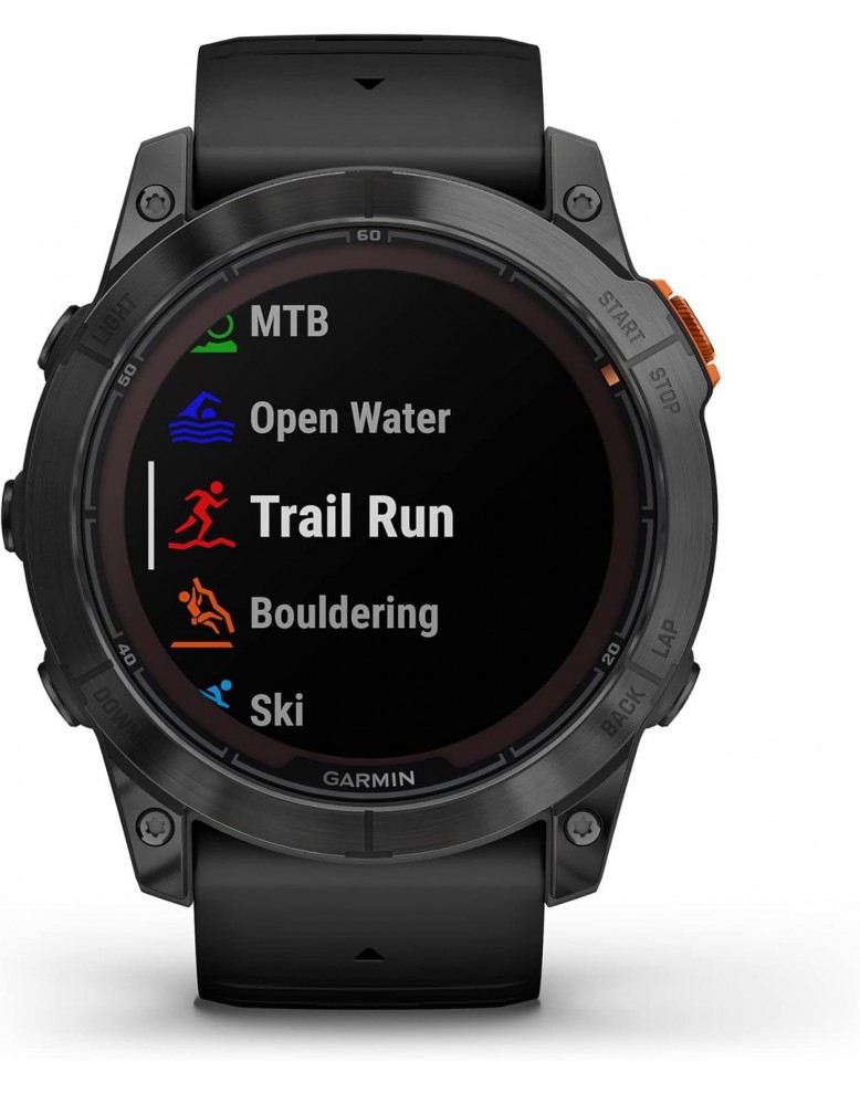 מתנה + Garmin fenix 7X Pro Solar 51mm GPS שעון פעילות ודופק