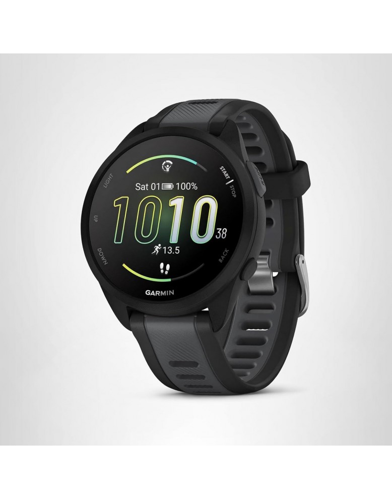 מתנה + Garmin Forerunner 165 AMOLED 43mm 010-02863-20 שעון ספורט חכם