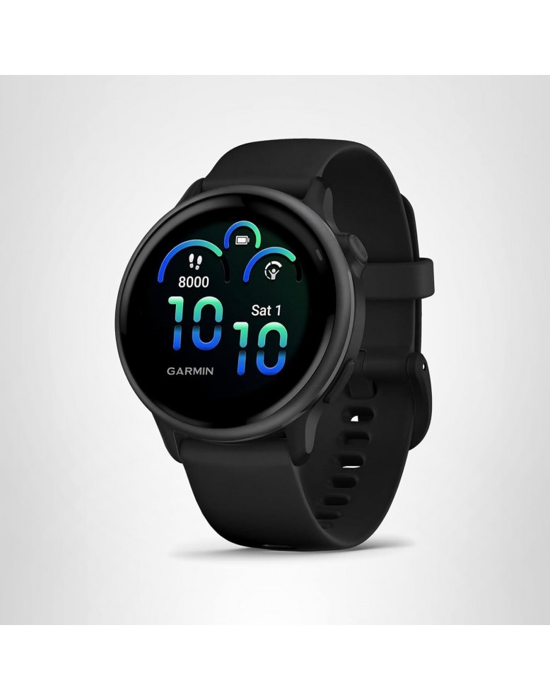 מתנה + Garmin vívoactive 6 GPS AMOLED 42mm 010-02985-00 שעון פעילות ודופק